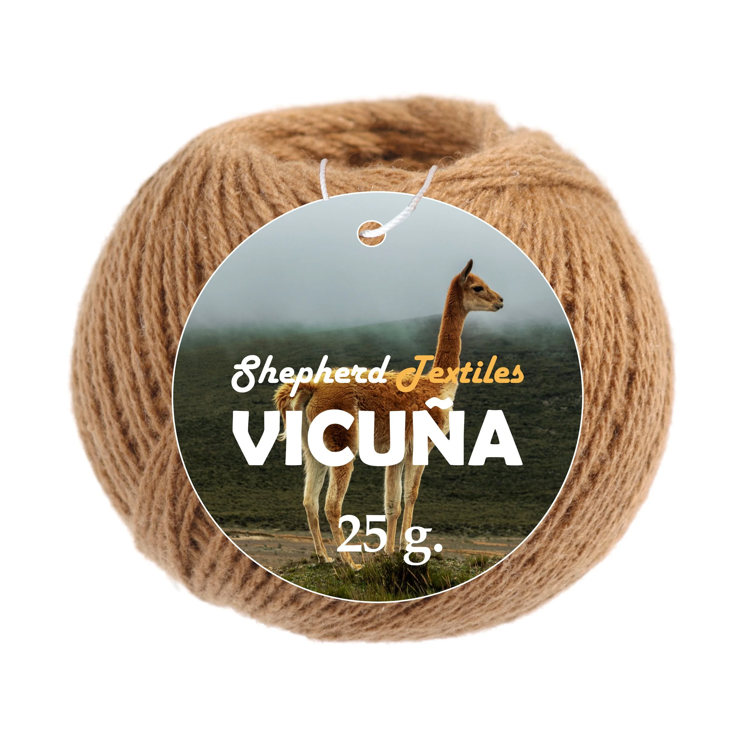Shepherd Textiles 100% Wild Vicuna Weaving Yarn (2/28) — Shepherd Textiles