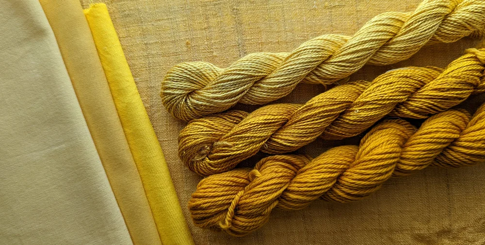 Dyeing With Onion Peel Extract — Shepherd Textiles