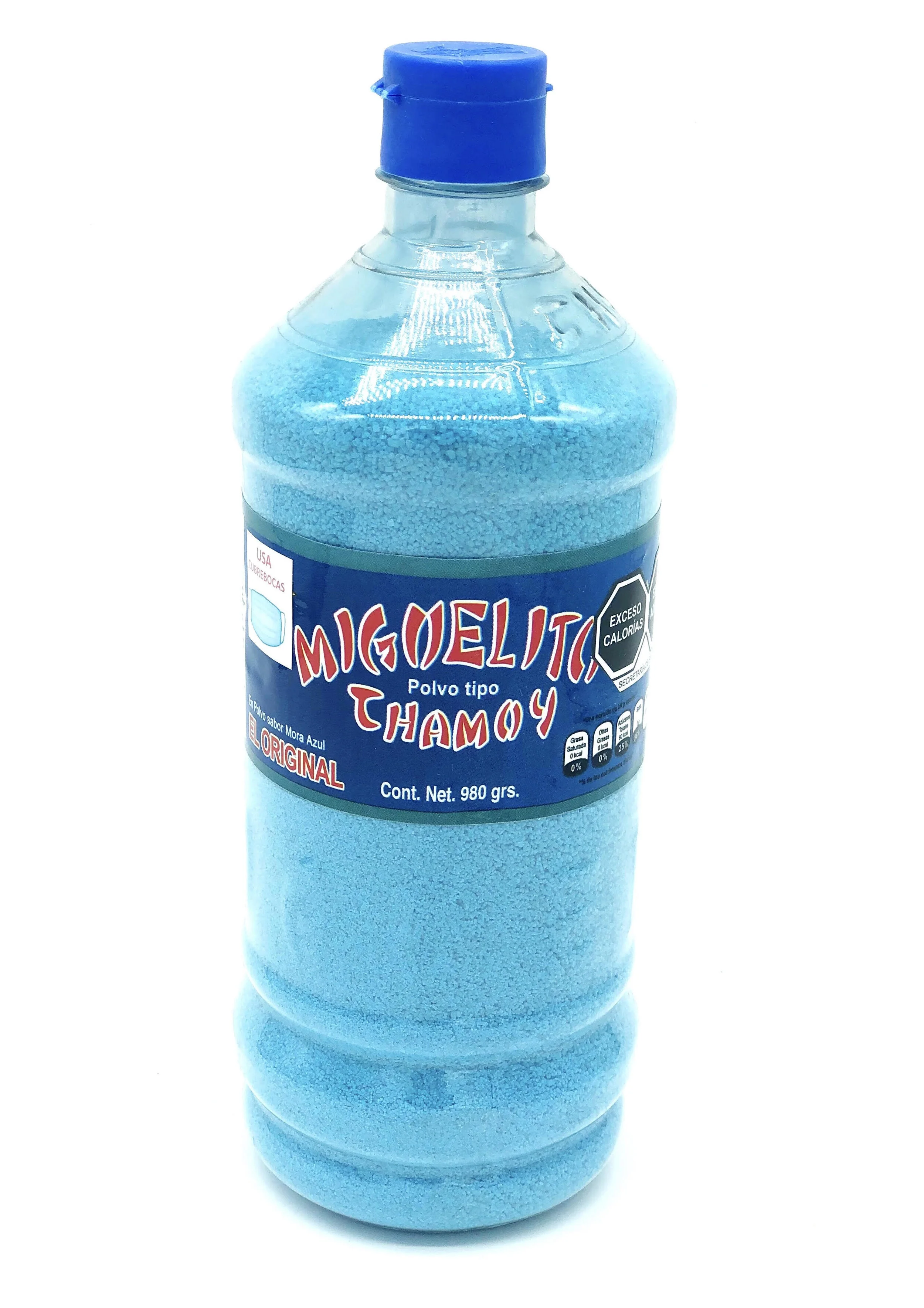 Miguelito Chamoy- Blueberries/ Mora Azul Flavored 980 ml — Dulfi.Us