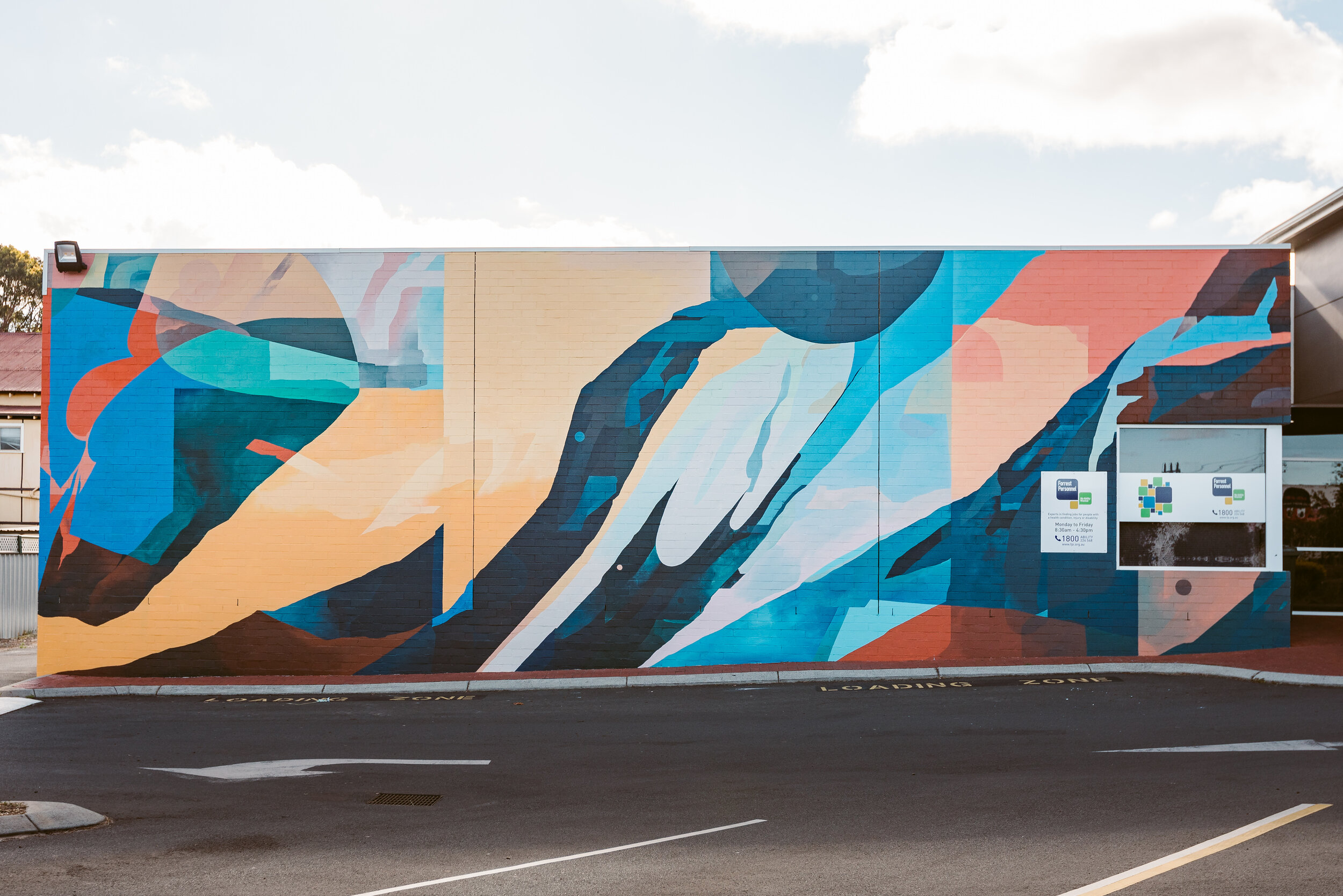ANDREW FRAZER, YOU ARE HOME, 2020 — Collie Mural Trail