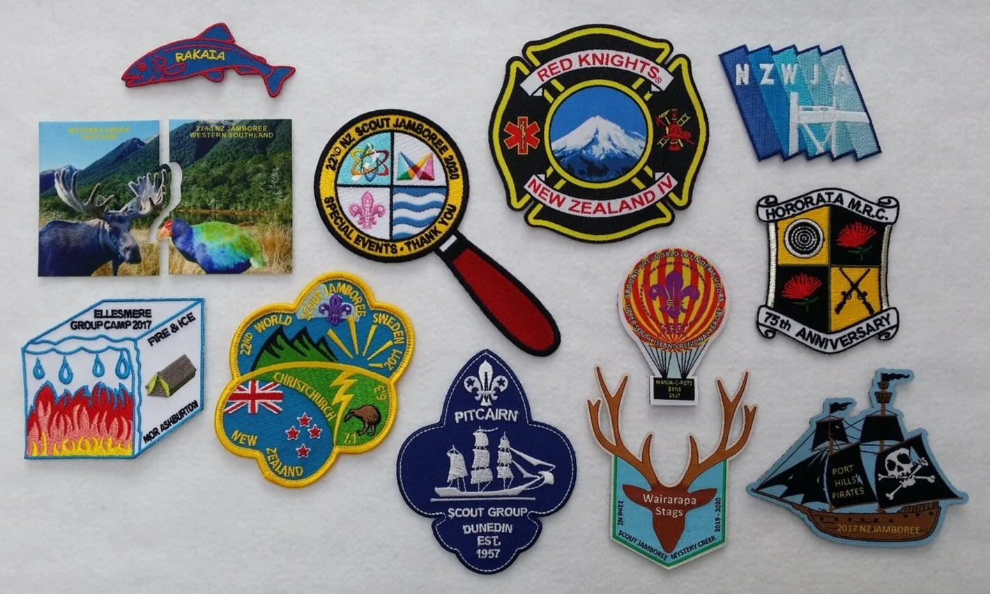 Unusual Shaped Badges — Belgique Badges
