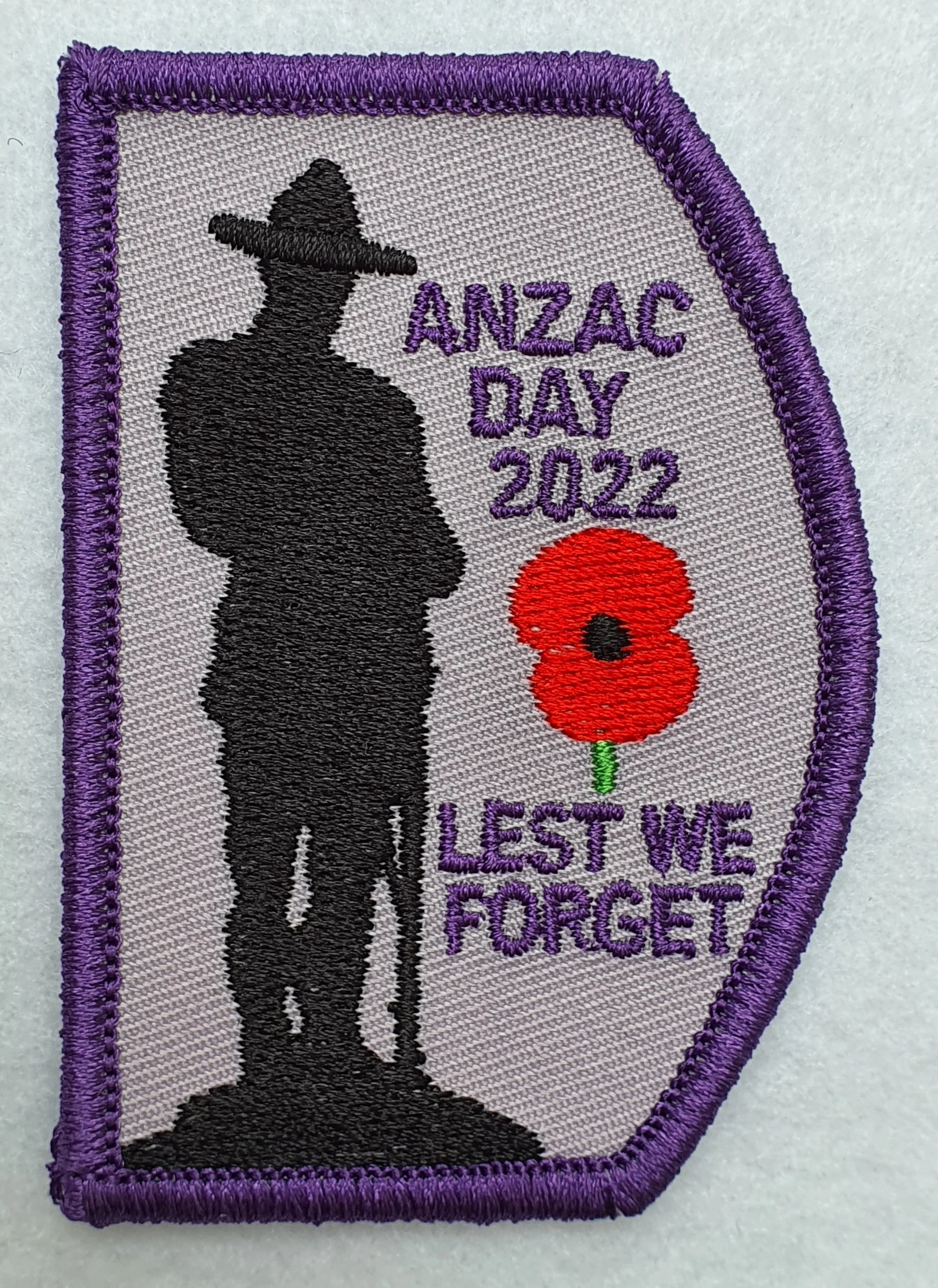 Anzac Day 2022 badge — Belgique Badges