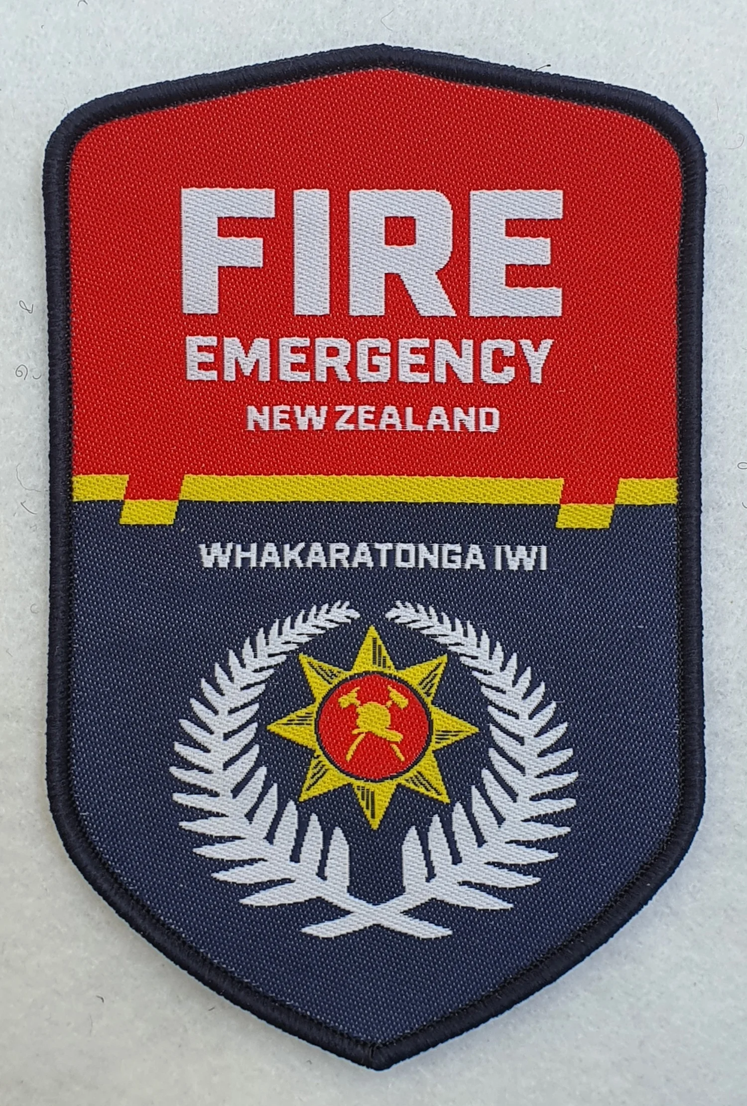 Fire and Emergency badge — Belgique Badges