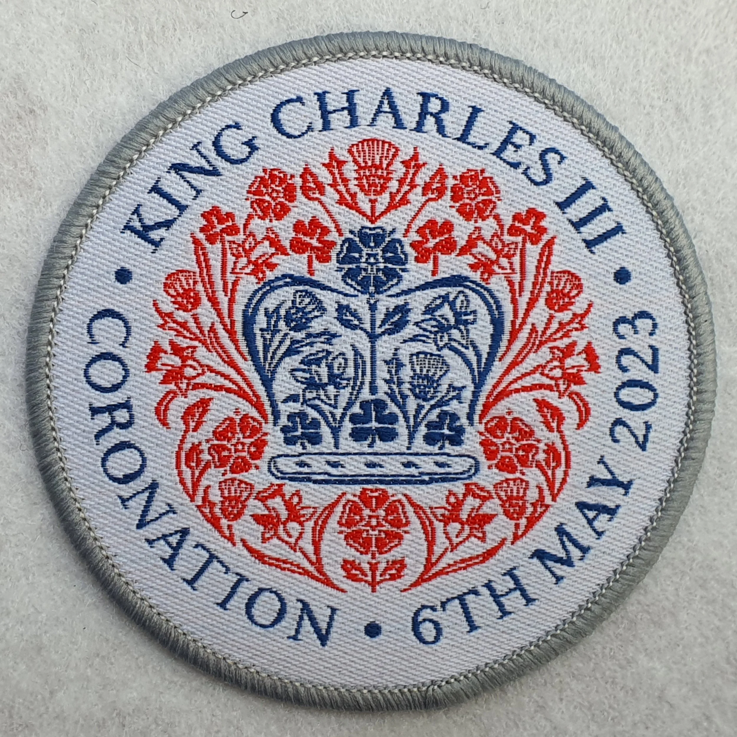 King’s Coronation badge — Belgique Badges