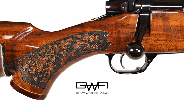 Weatherby Lazermark Deluxe Mark V Bolt Action Rifle w/ Swarovski Optic ...