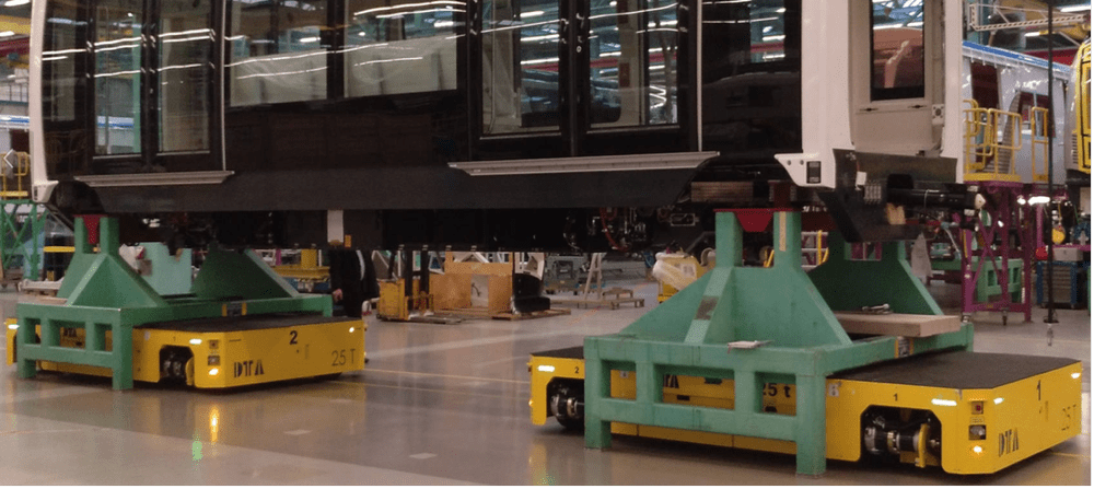 Industry 4.0 Smart movers transform heavy payload transport for ...