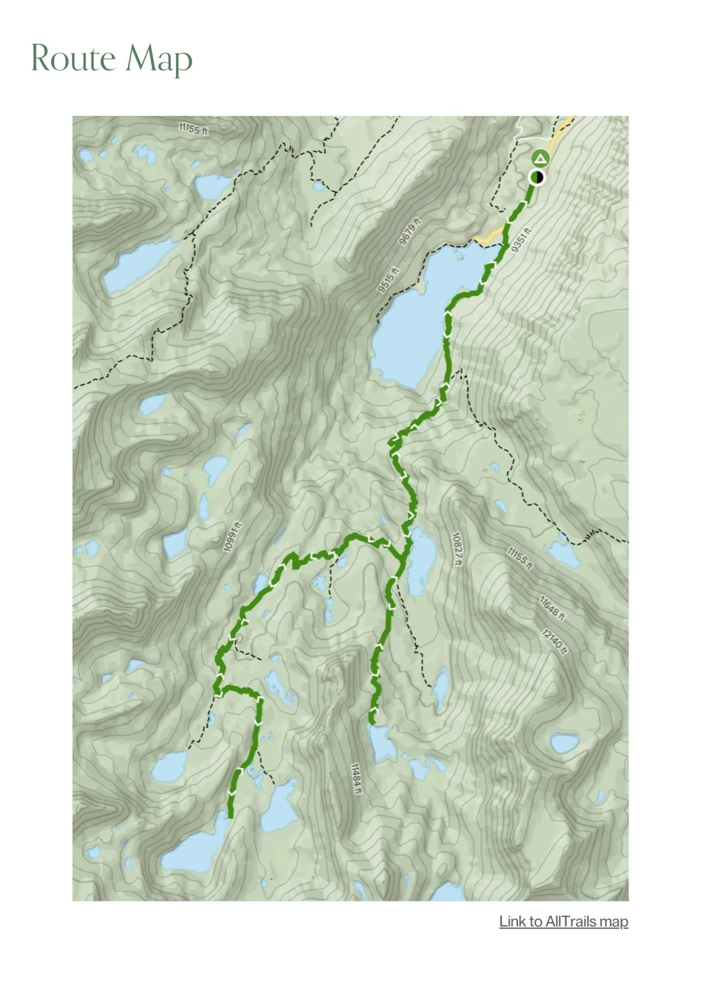Backpacking Guide for Hungry Packer Lake and Baboon Lakes in Inyo ...