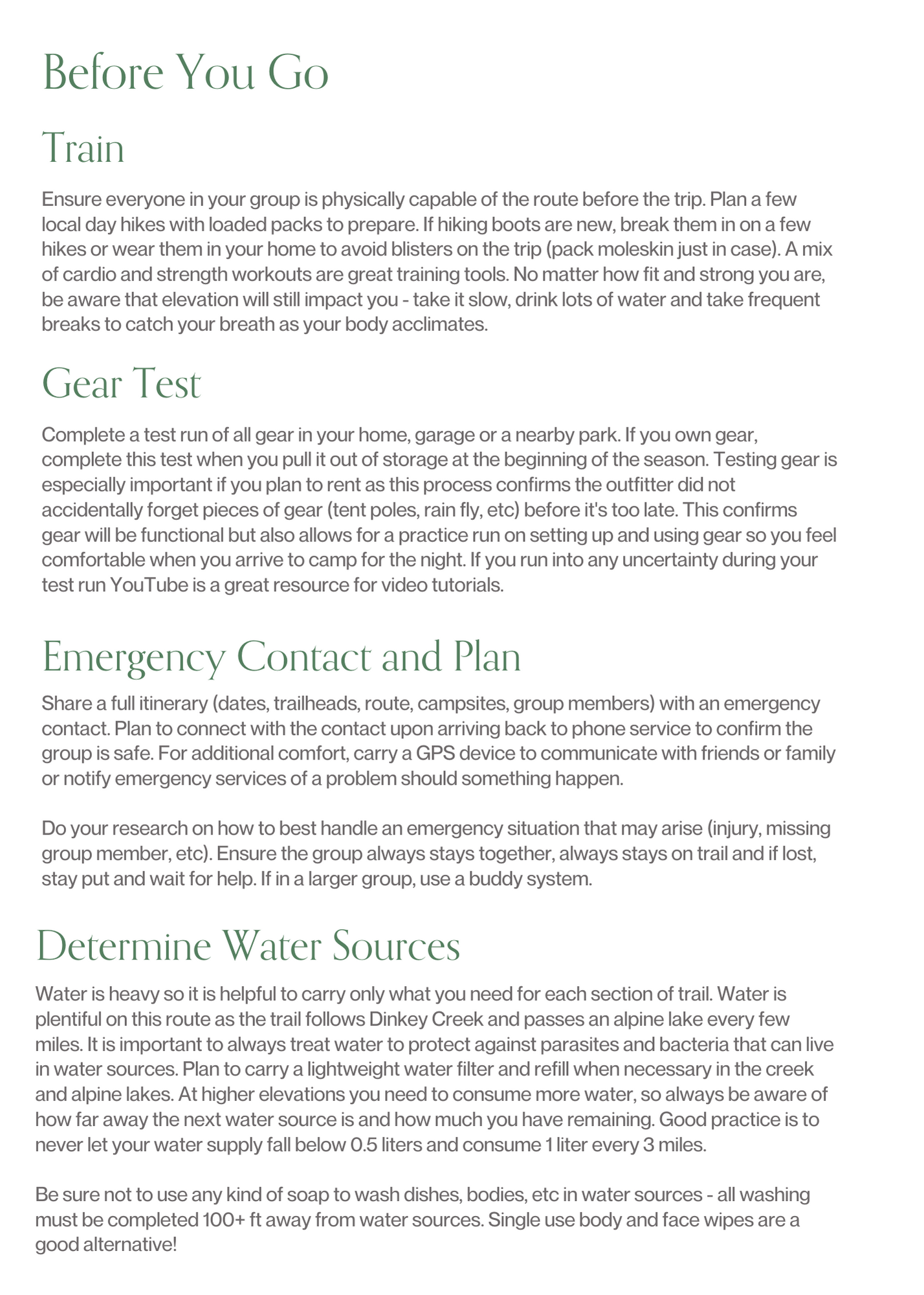 Backpacking Guide for Dinkey Lakes Loop, California — Somewhere Outside