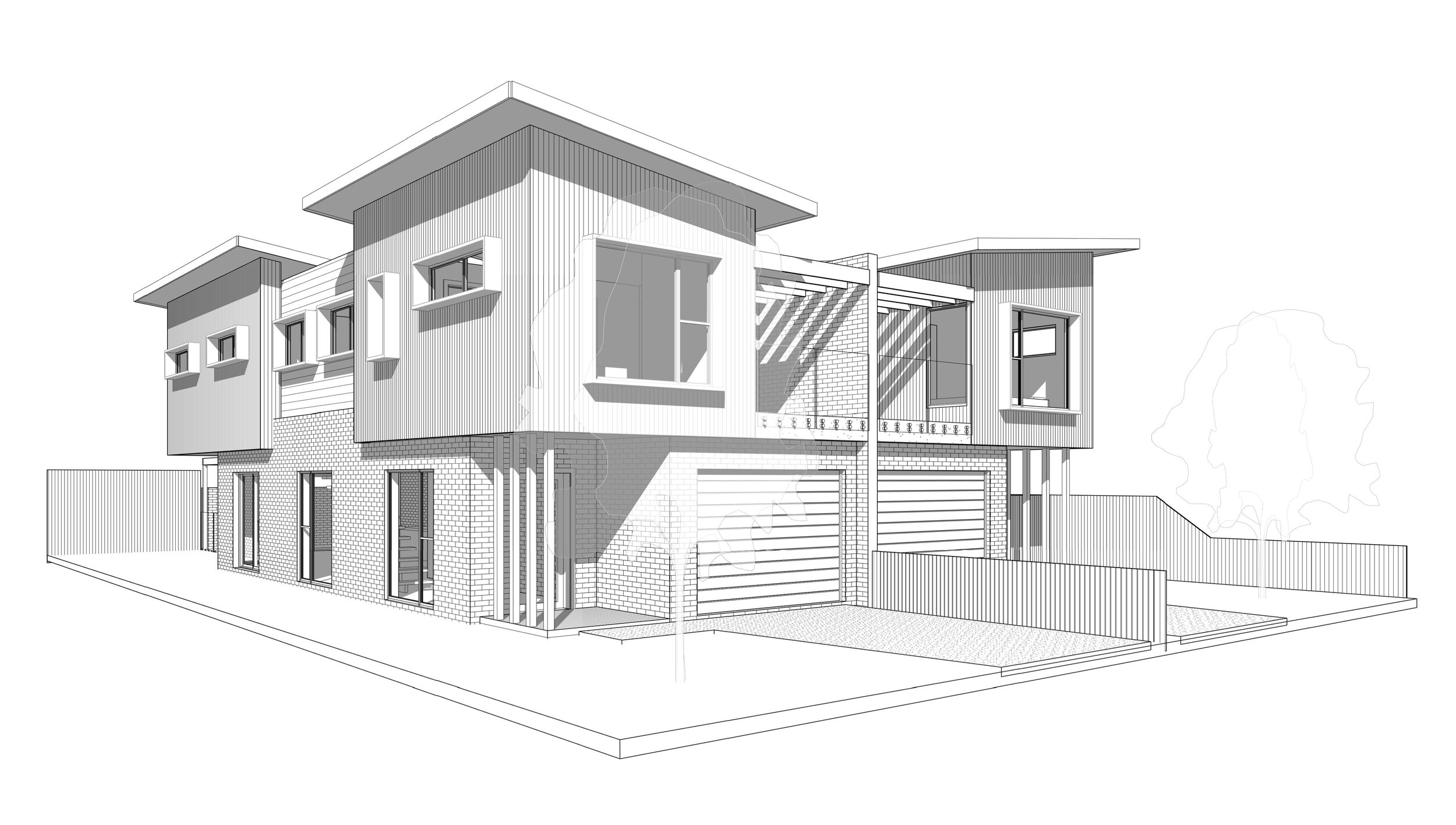 Onsite Design - In Progress - Custom Homes - Onsite Design - Luxury Home Designs