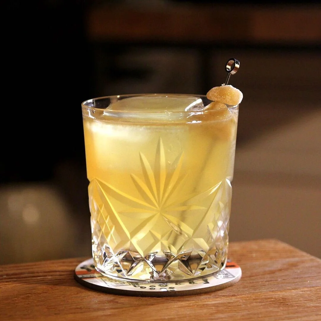 Candied Ginger Garnish