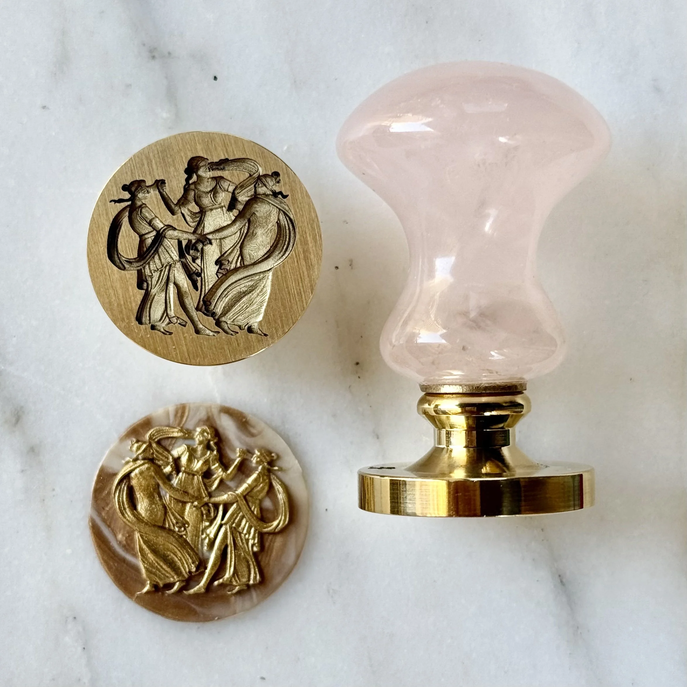 An Antiquarian Allegory - Wax Seal Stamp Collection — The Letter Alley ...