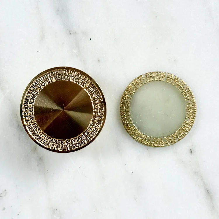 An Antiquarian Allegory - Wax Seal Stamp Collection — The Letter Alley ...