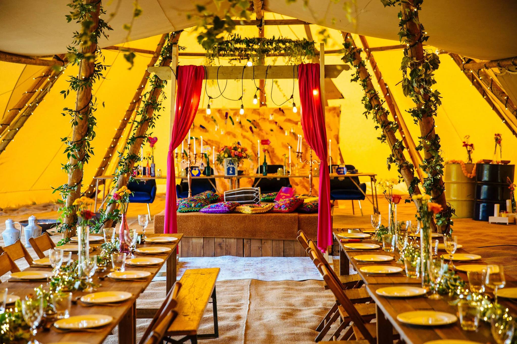 Tipi Marquee Tent Hire | Inclusive Clear Pricing | South East