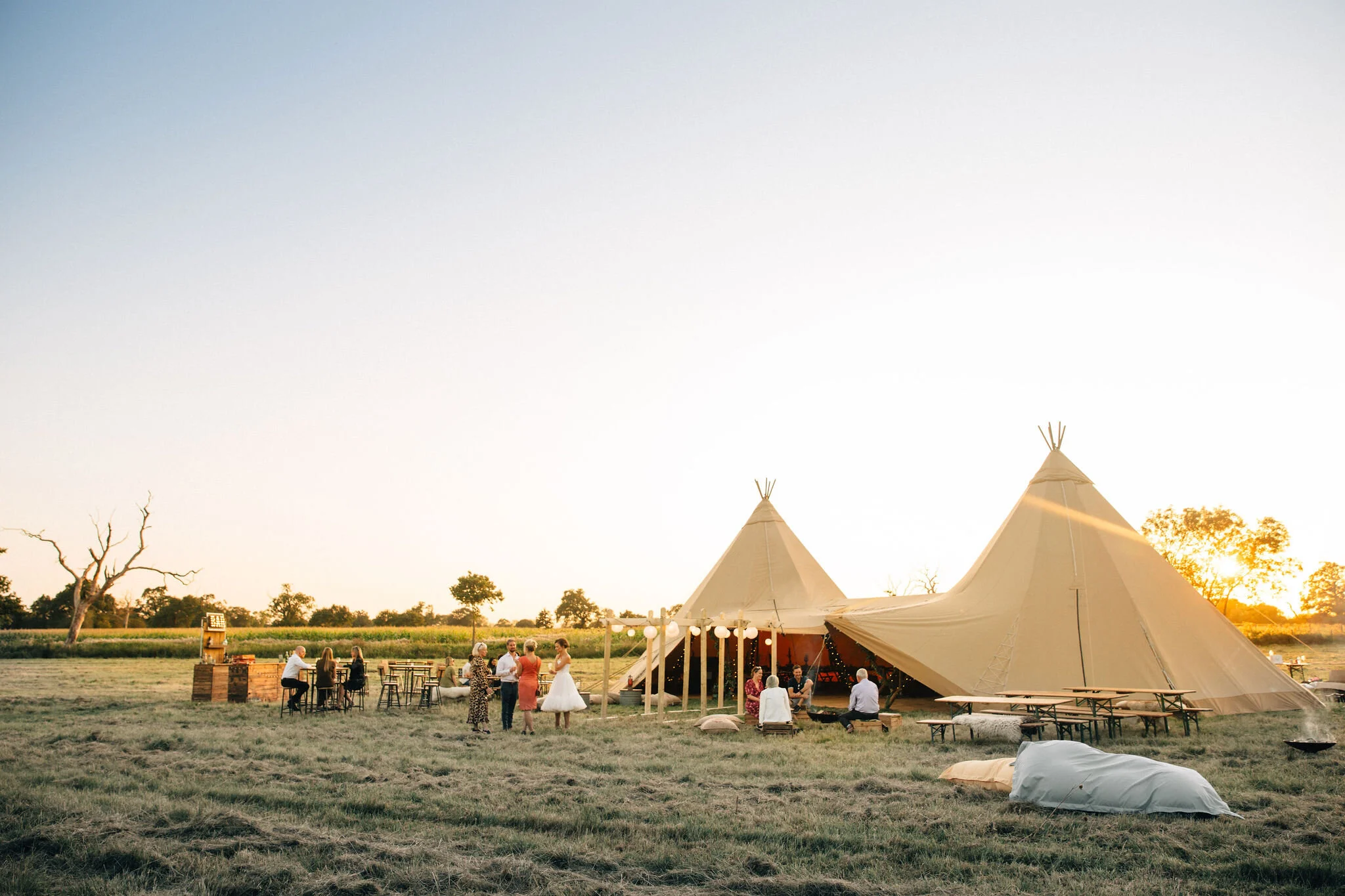 Intimate Tipi Wedding Hire | Socially Distanced Wedding | Tipi Wedding ...
