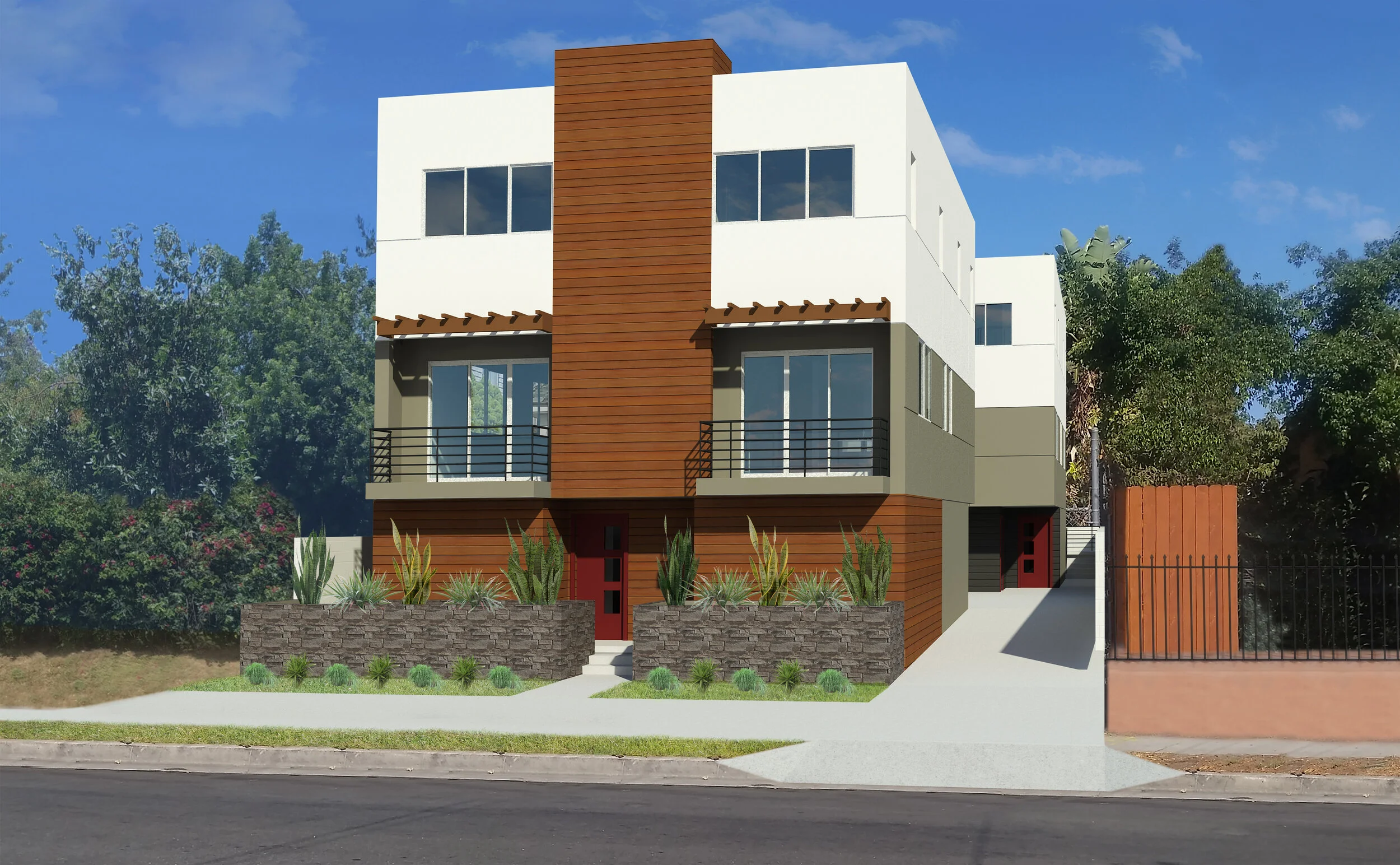 4 Unit Apartment Building Plans