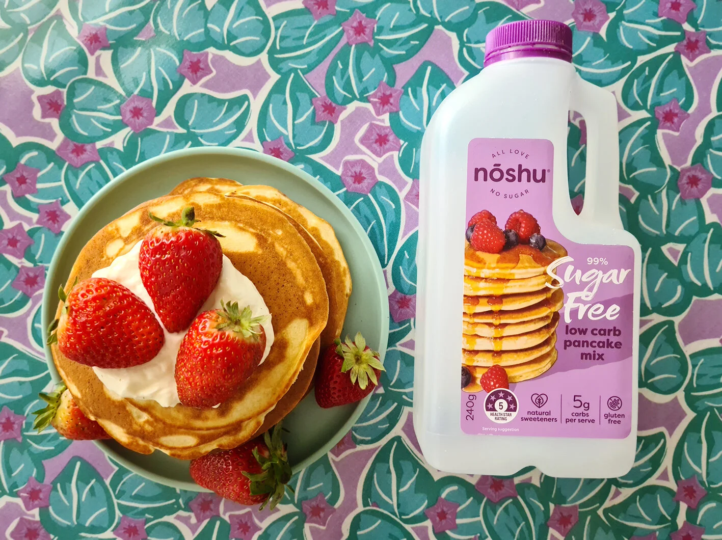 Noshu Low Carb Pancake Mix: Product Review — Eat Savvi