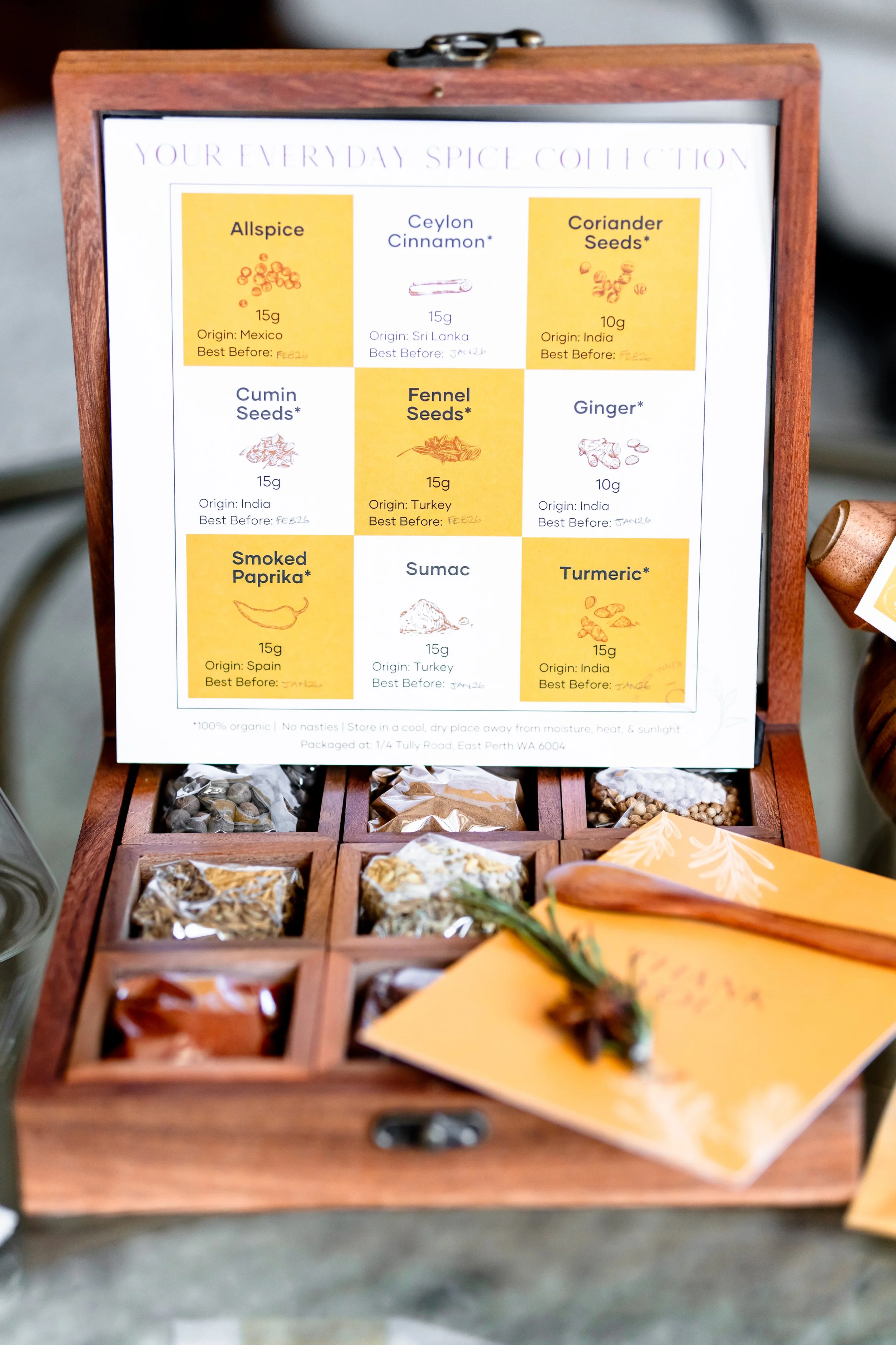 Traditional Wooden Spice Box | Indian Spice Box | Masala Dabba ...