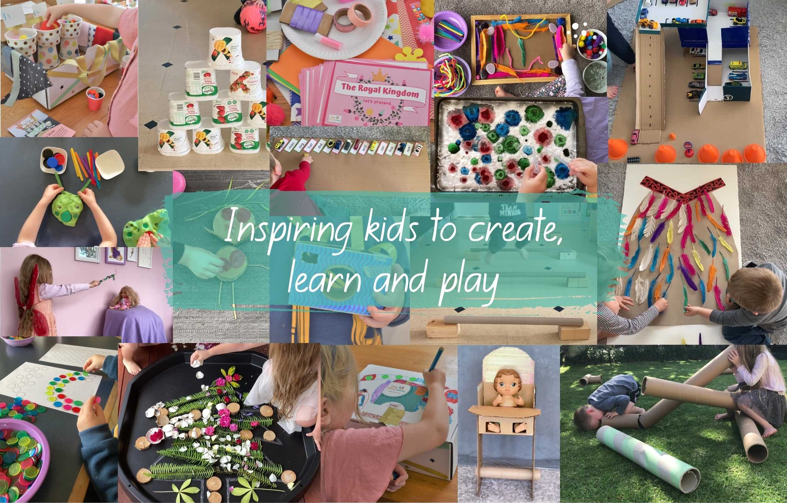 Easy Play Ideas and Activities for Kids