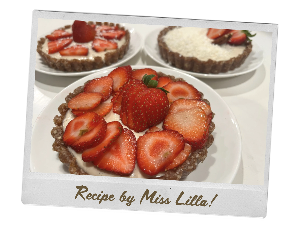 Strawberries ‘n Cream Tartlet — Uncooking Raw Food, Vegan, Plant-Based ...
