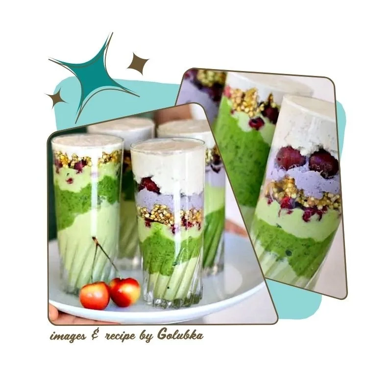 Green Mountain Parfait — Uncooking Raw Food, Vegan, Plant-Based Recipes ...
