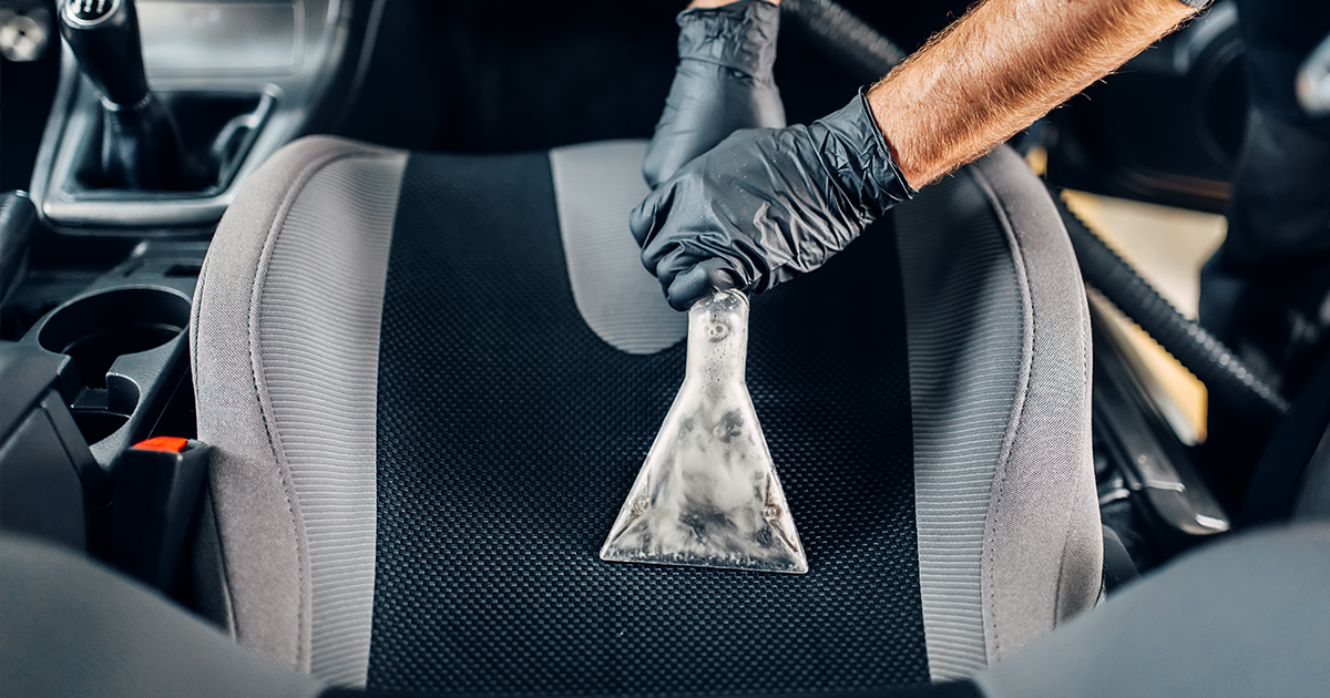 Car Seat Shampoo and Extraction Add-On Services — Mobile Detailing Company
