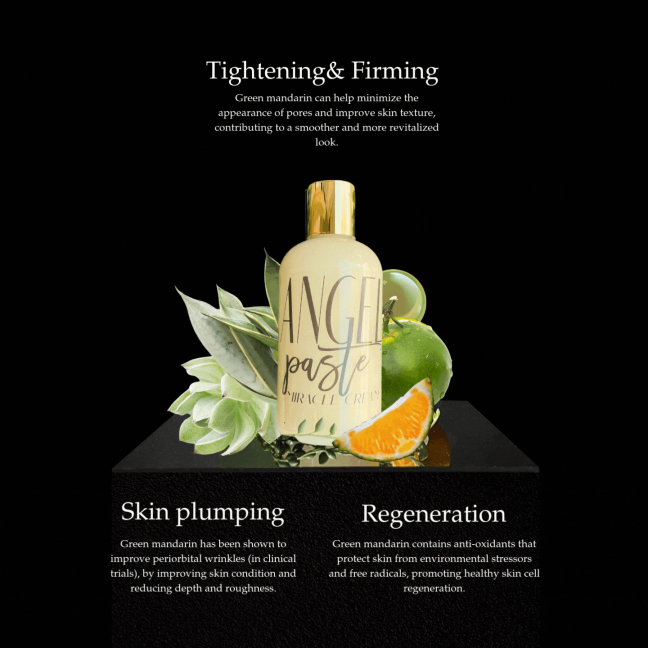 Angelpaste Miracle Cream - Orange Essential Oil Infused — Angelpaste