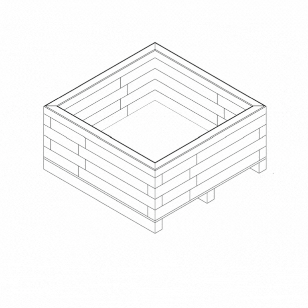 Inverness Campus - Moveable Planters — WoodBlocX Landscaping