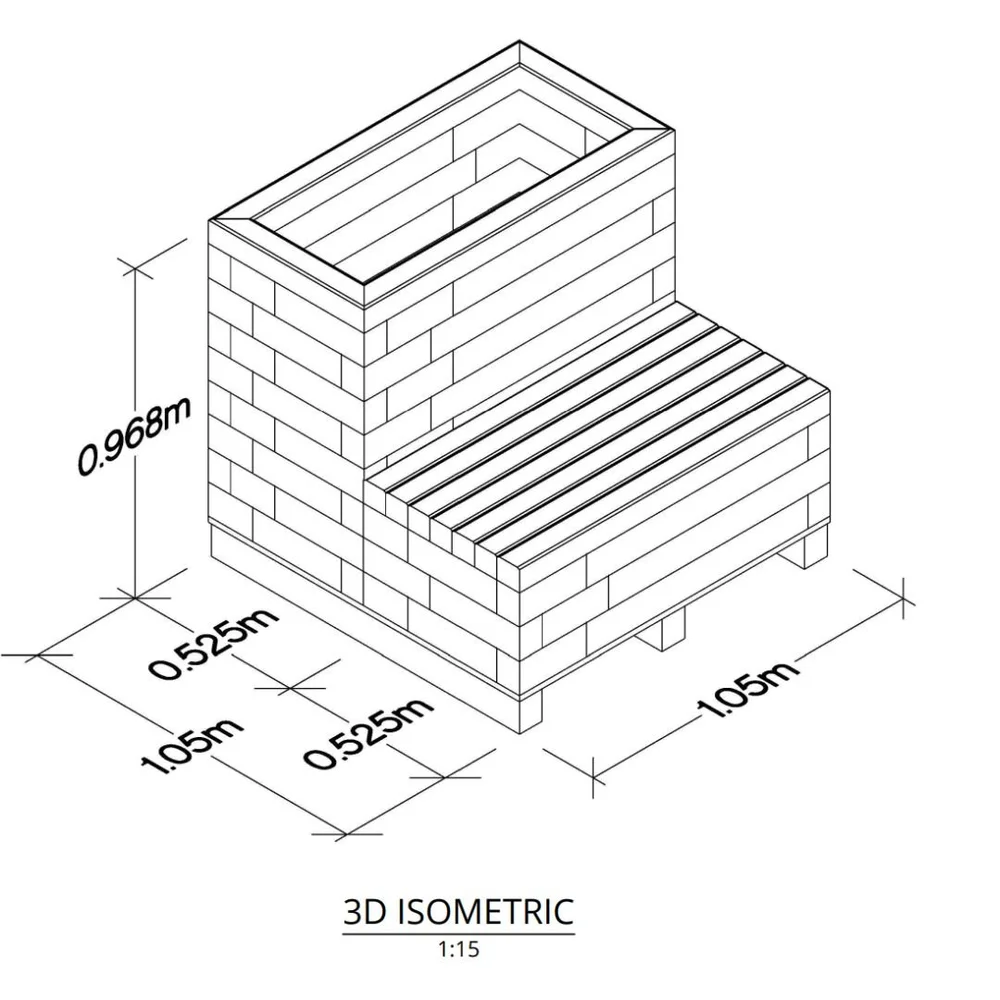 Moveable Planters — WoodBlocX Landscaping