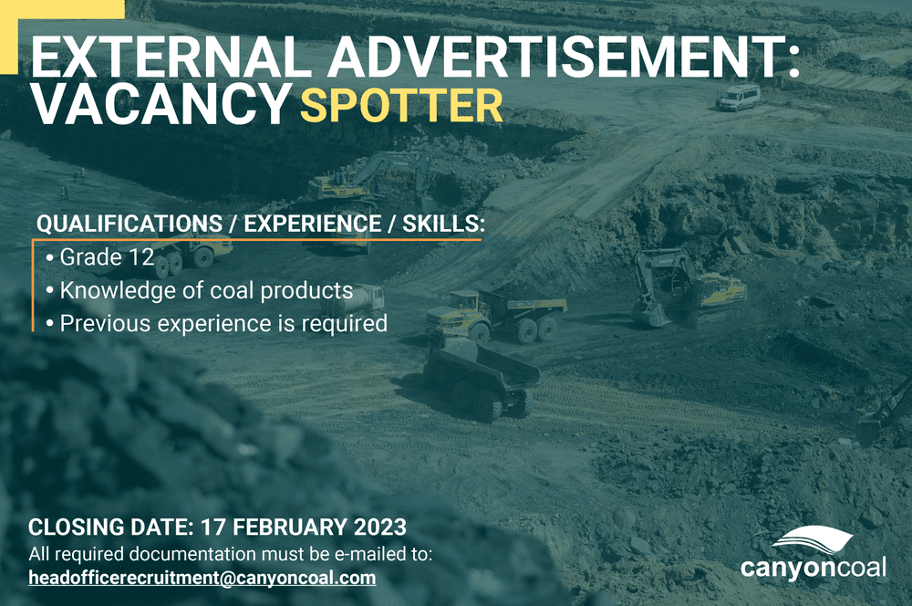 Vacancy Canyon Coal Spotter Canyon Coal
