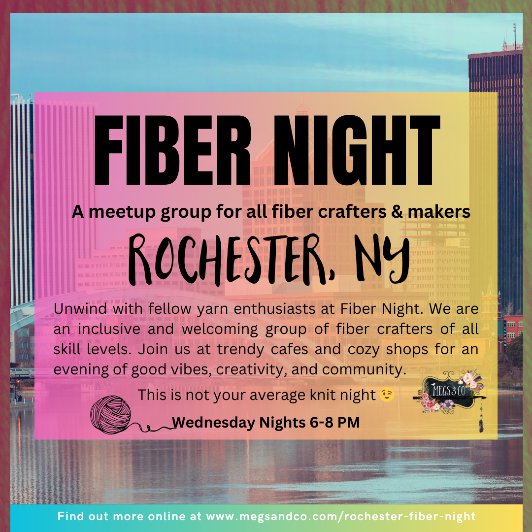Fiber Night — Megs & Co Hand Dyed Yarn and Fiber