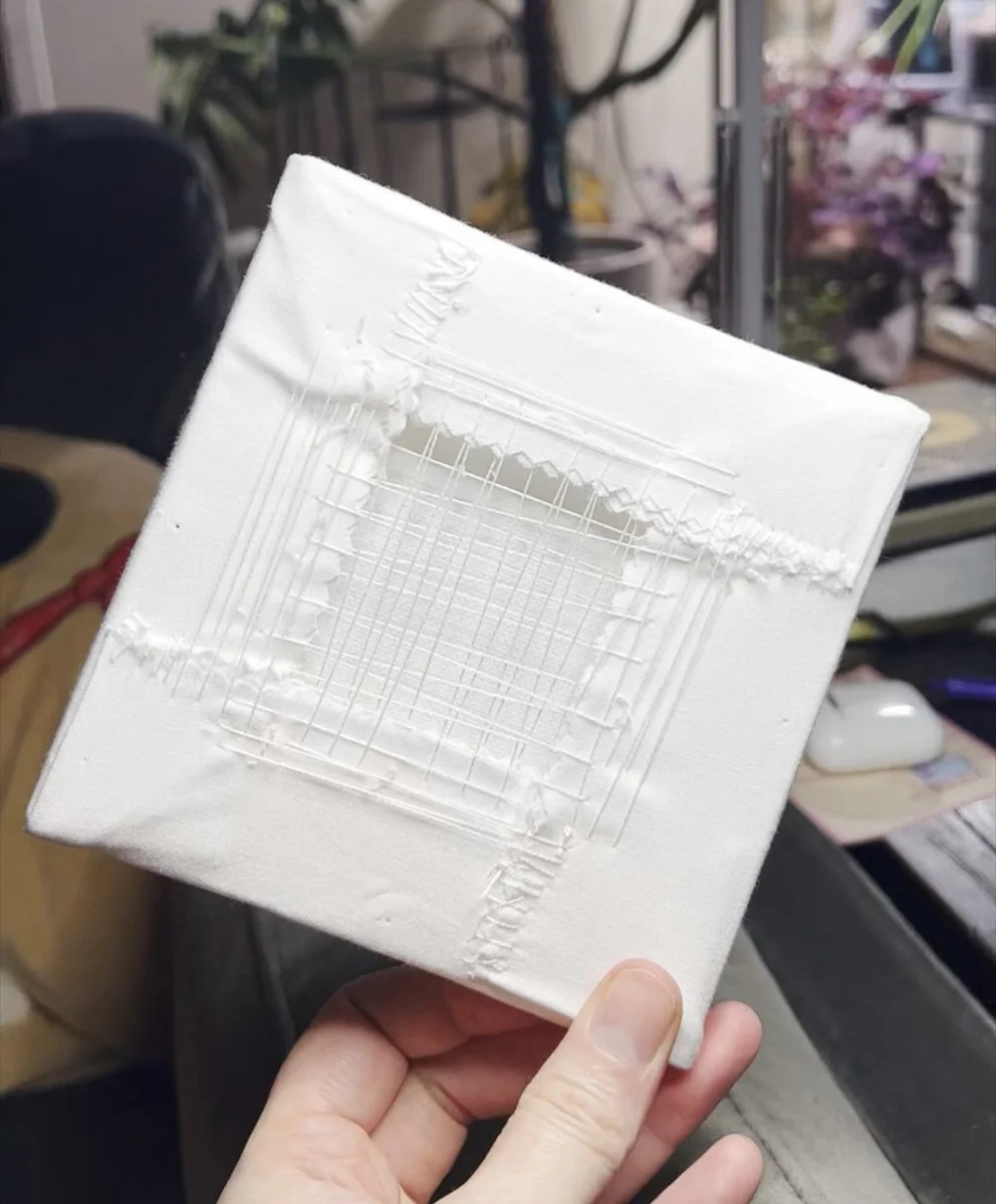 How to Build an Embroidery Shadow Box (Little Bear Edition) — ZEEBAM