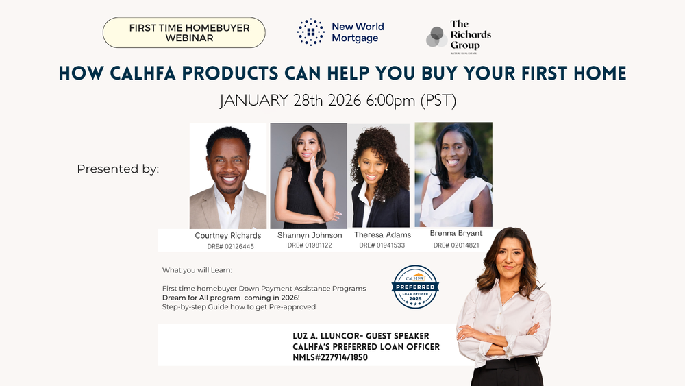 How CalHFA Products can help you buy your first home — New World Mortgage