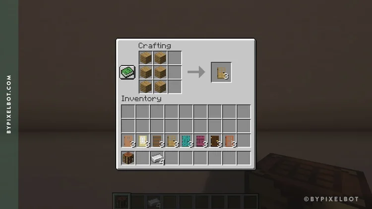 How to Make a Door in Minecraft — ByPixelbot