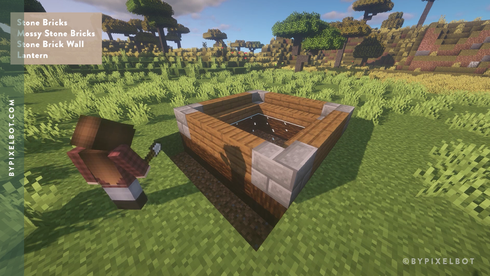 Minecraft: How to Build a Cozy Underground Base (Tutorial) — ByPixelbot