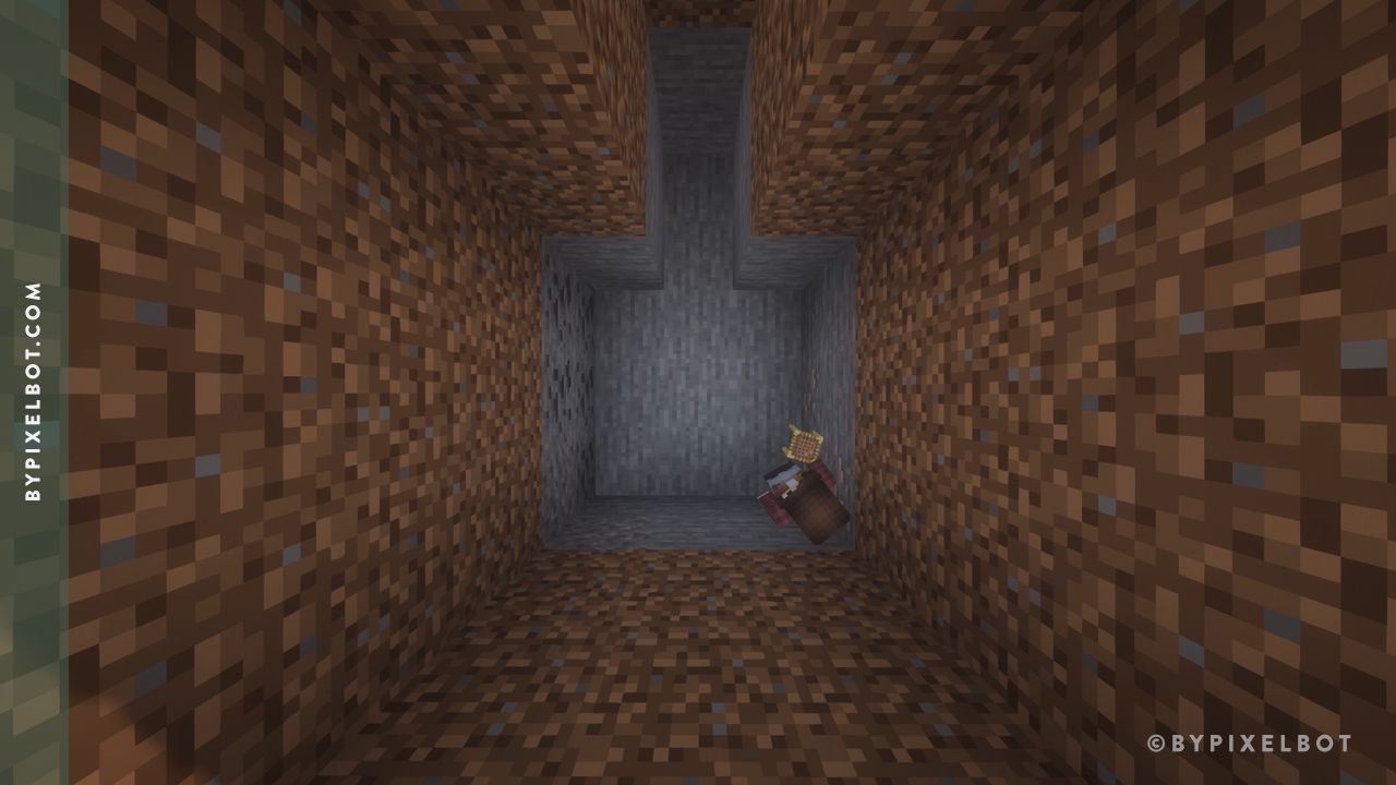 Minecraft: How to Build a Cozy Underground Base (Tutorial) — ByPixelbot