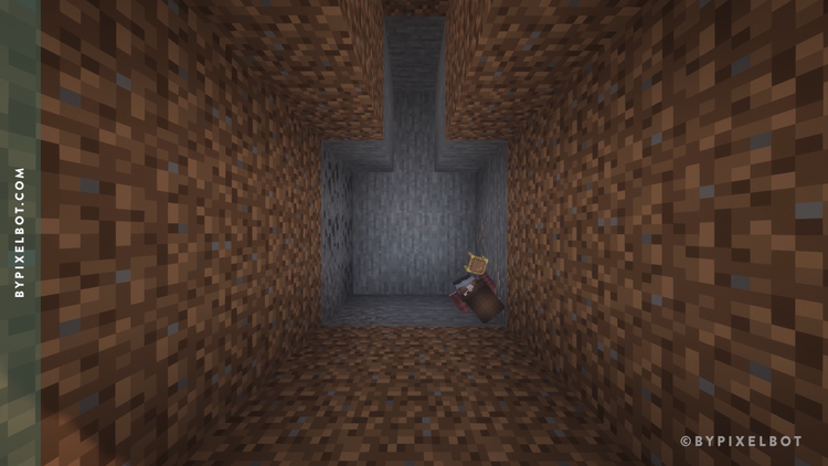 Minecraft: How to Build a Cozy Underground Base (Tutorial) — ByPixelbot