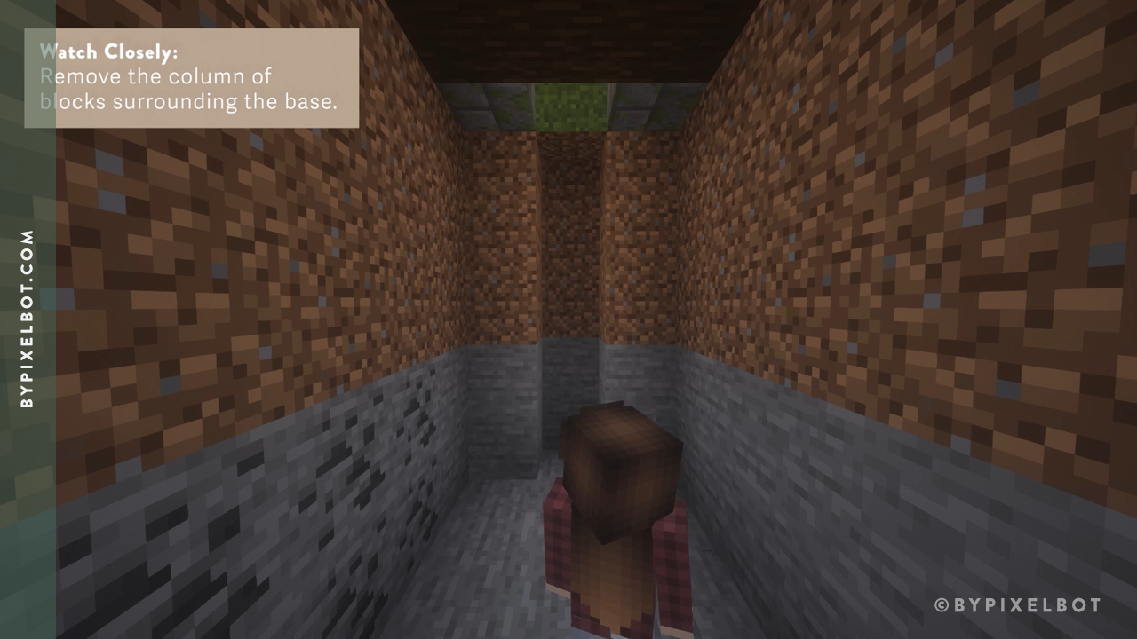 Minecraft: How to Build a Cozy Underground Base (Tutorial) — ByPixelbot