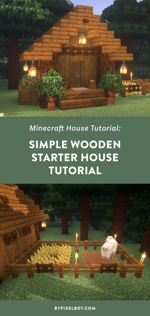 Minecraft Simple Wooden House