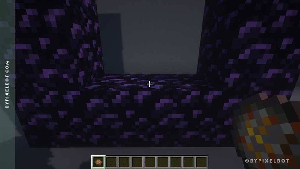 Minecraft: How to Build a Basic Nether Portal — ByPixelbot