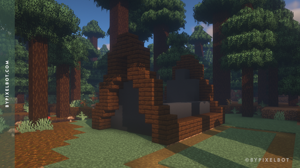 Minecraft: How to Build an Easy Starter Cabin (Simple A-Frame Survival ...