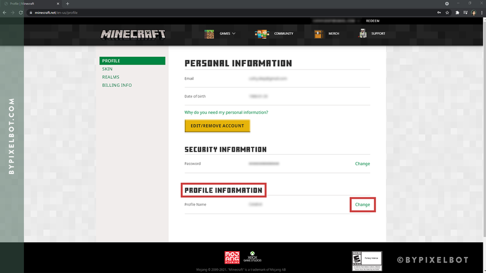 How to Change Your Minecraft Name (With Step-by-Step Screenshot ...