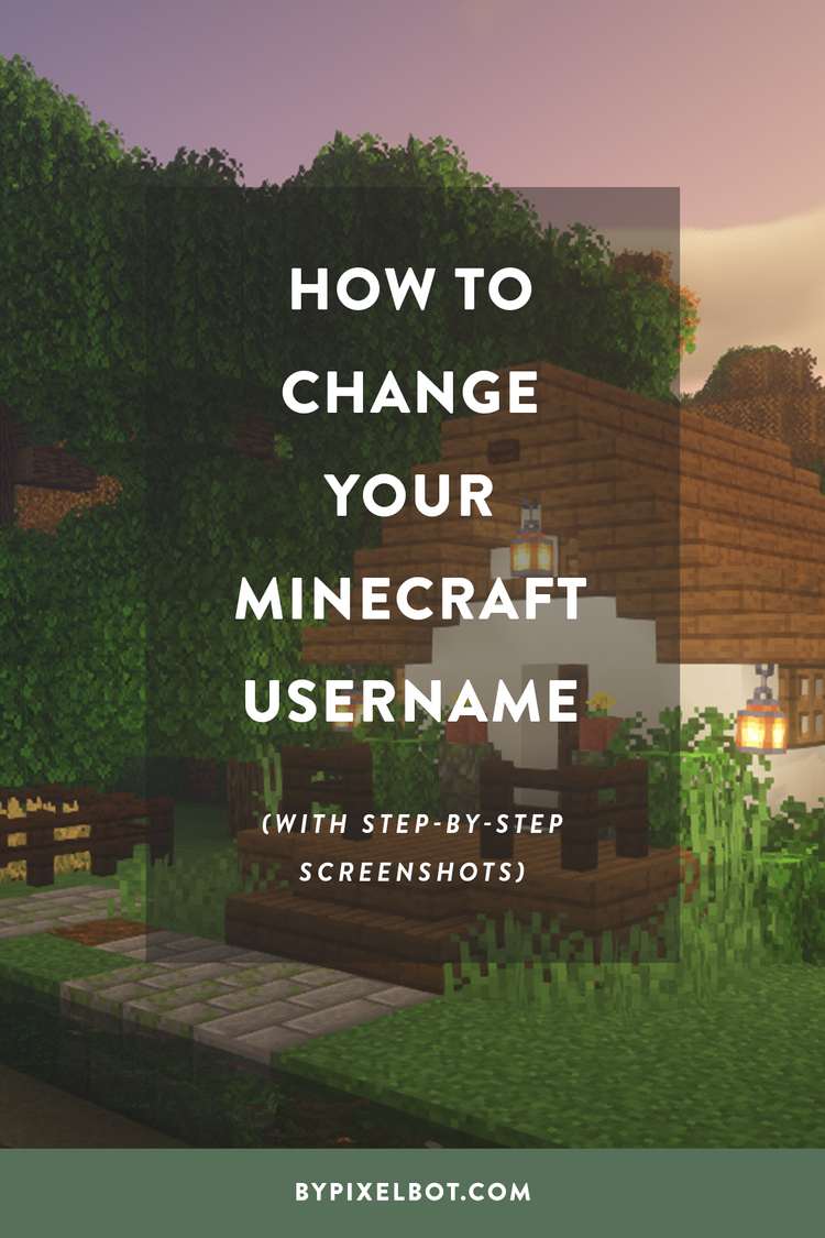 How to Change Your Minecraft Name (With Step-by-Step Screenshot ...