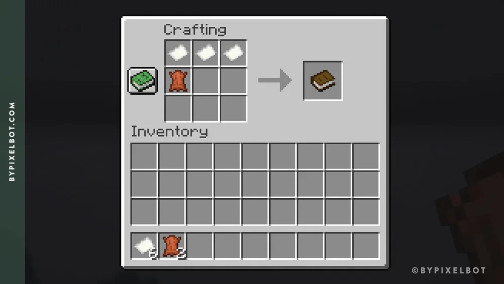 How to Make a Bookshelf in Minecraft (Easy Step-by-Step) — ByPixelbot