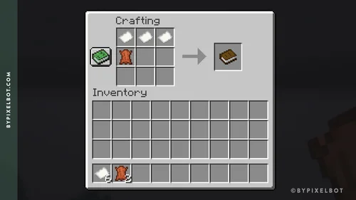 How to Make a Bookshelf in Minecraft (Easy Step-by-Step) — ByPixelbot