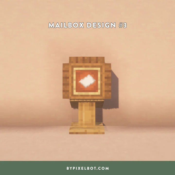 How to Make a Working Mailbox (3 Minecraft Mailbox Design Ideas ...