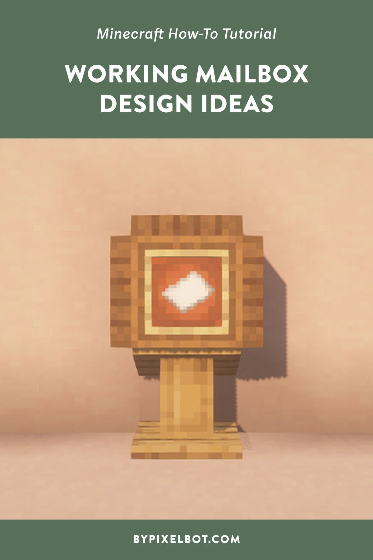 How to Make a Working Mailbox (3 Minecraft Mailbox Design Ideas ...