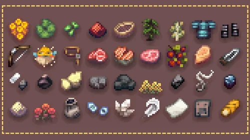 Minecraft Texture Pack Items