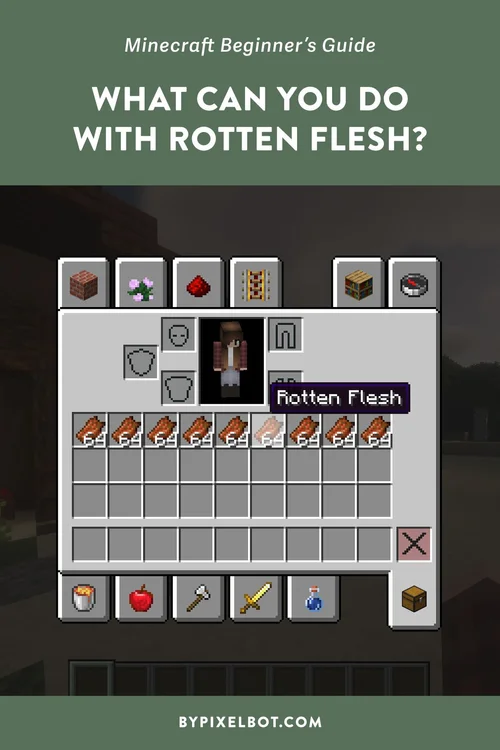 What Can You Do with Rotten Flesh in Minecraft? 3 Easy and Useful Tips ...