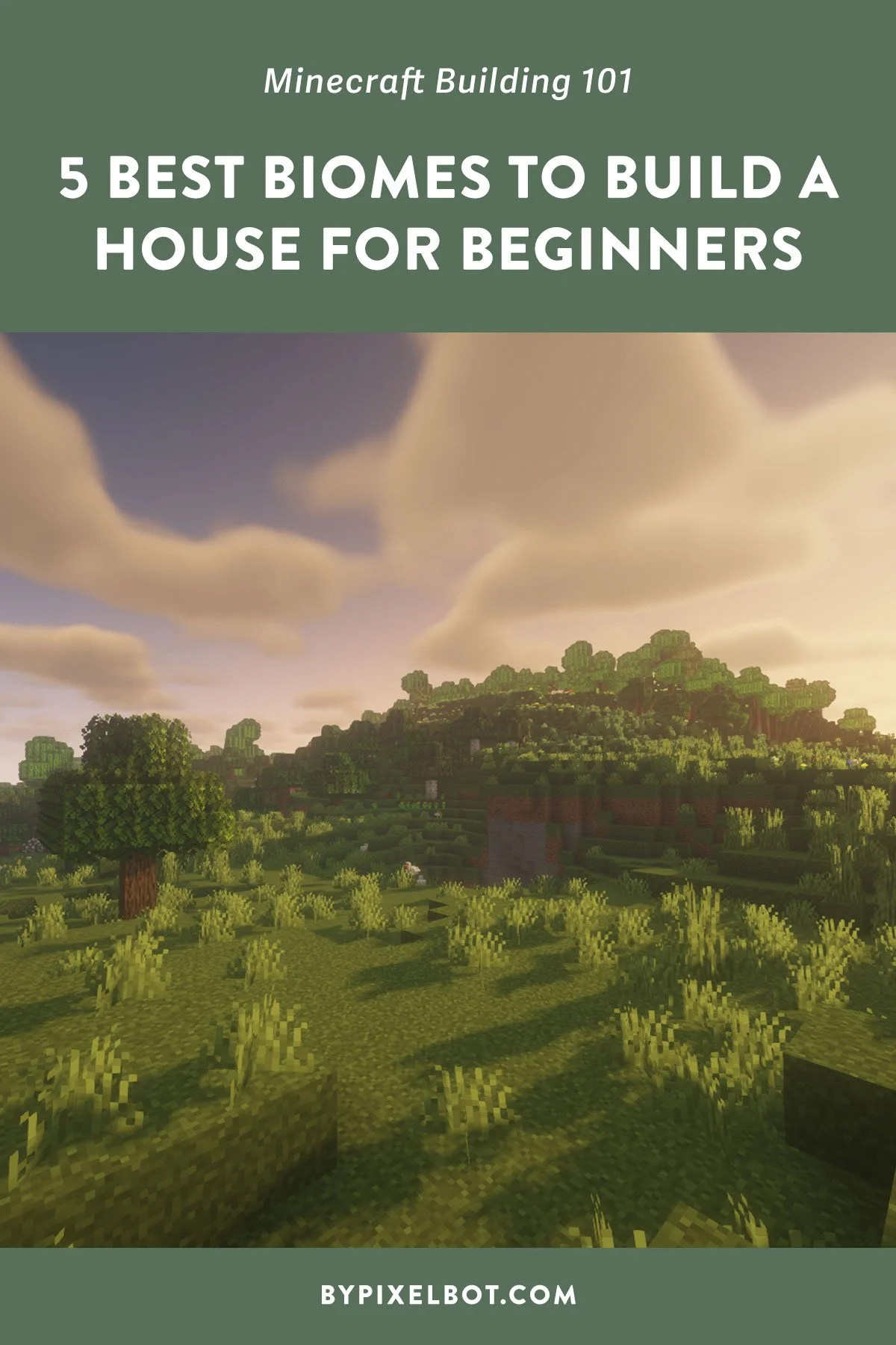 5 Best Biomes to Build a House in Minecraft for Beginners — ByPixelbot