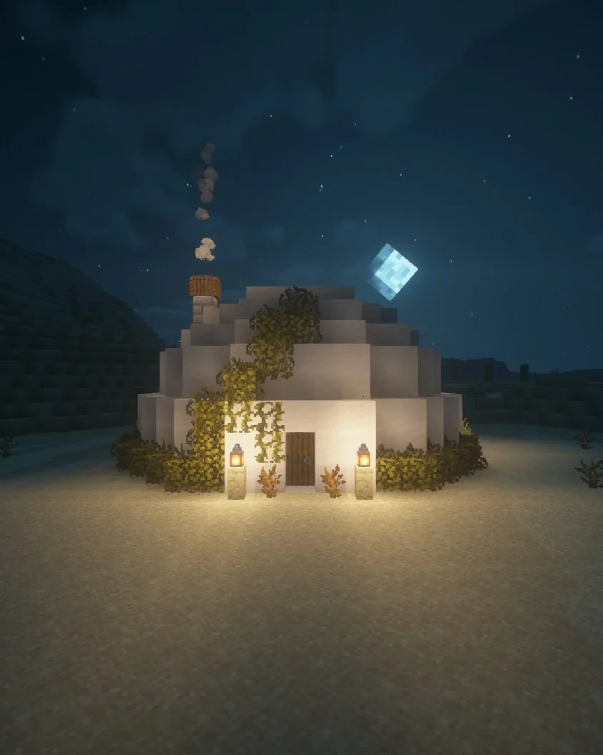 ByPixelbot | Minecraft Survival Starter House Build Tutorials